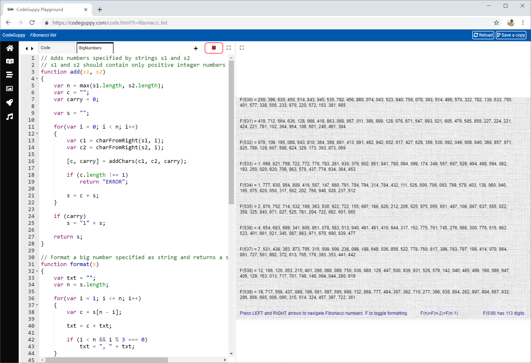 47 Fibonacci Series In Javascript Program Javascript Nerd Answer